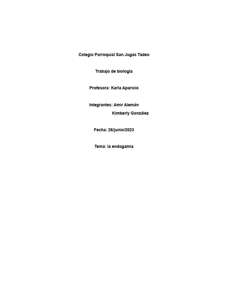Endogamia: Riesgos Genéticos y Ejemplos | PDF | Endogamia | Hemofilia