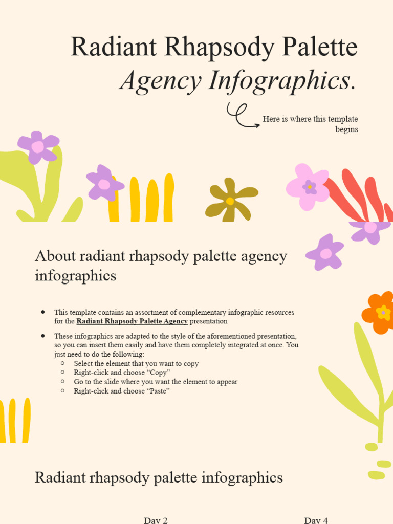 Radiant Rhapsody Palette Agency Infographics | PDF | Planets | Planets ...
