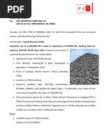 Vanning Report Format | PDF | Cargo | Freight Transport