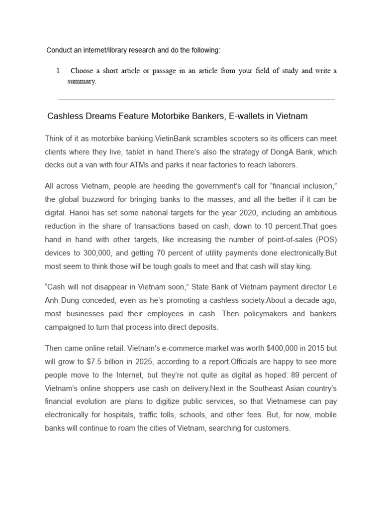Module 6 Question 1 And 2 Download Free Pdf Banks E Commerce