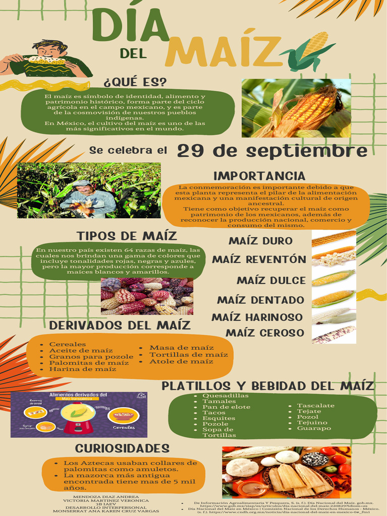 Día Del Maíz | PDF | Maíz | Cocina norteamericana