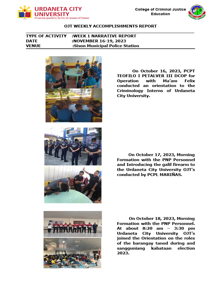 Template Ucu Ccje | PDF | Law Enforcement | Crime & Violence