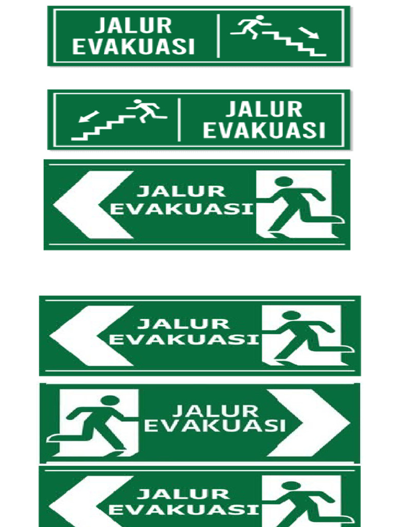 Jalur Evakuasi | PDF