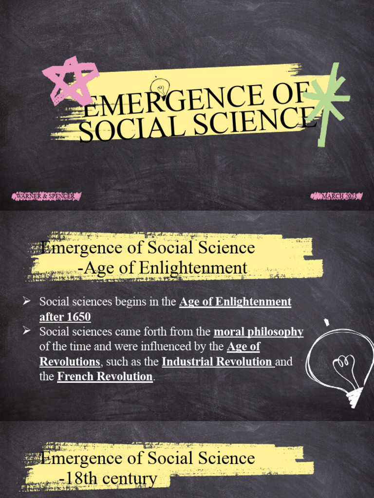 Emergence of Social Science | PDF | Social Sciences | Science