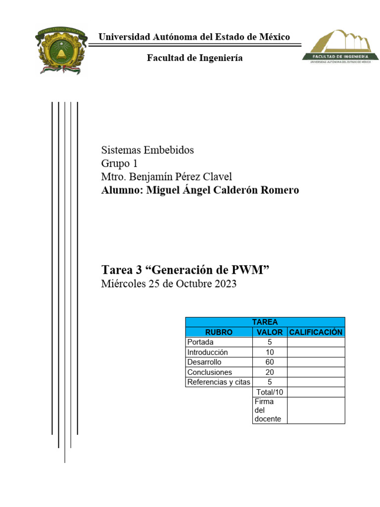 PWM en Microcontroladores PIC18F46K22 | PDF | Sistema Integrado | Poco