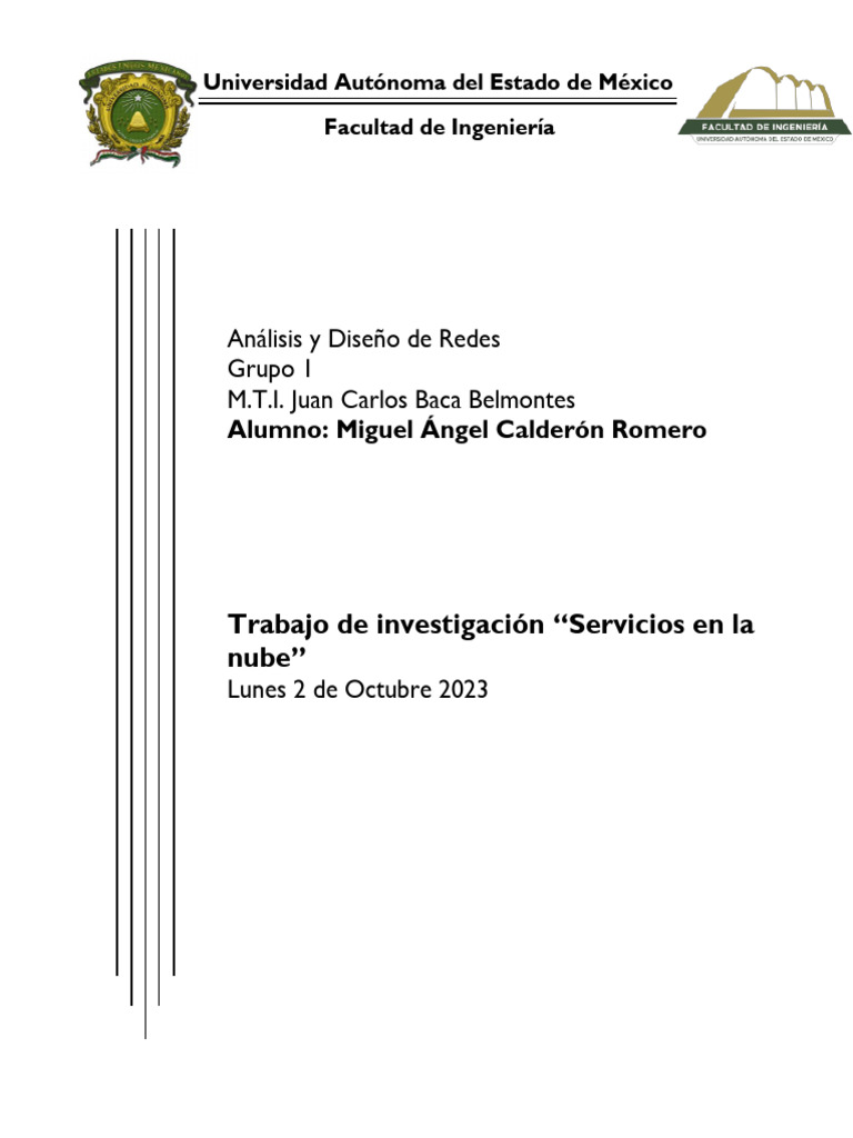 Servicios en La Nube | PDF | Computación en la nube | Microsoft Azure