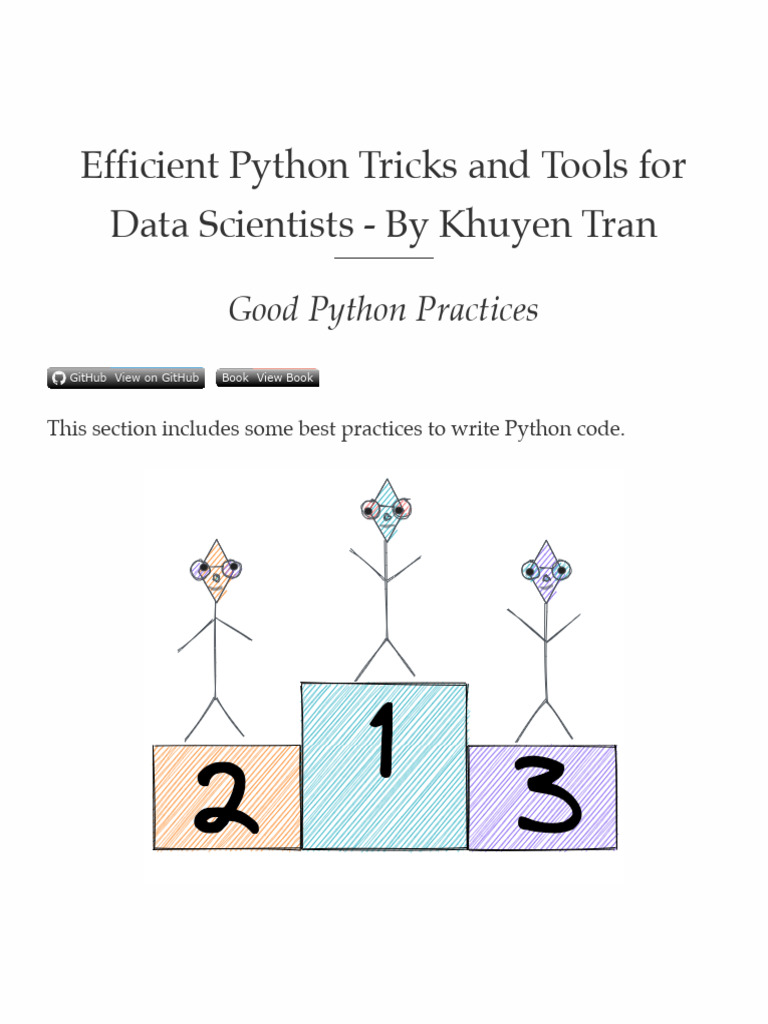 Good Python Practices Pdf Variable Computer Science Programming 1759