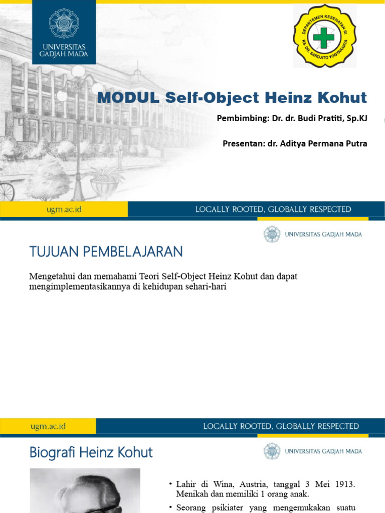 Teori Self-Object Heinz Kohut | PDF | Filsafat | Pengembangan Diri