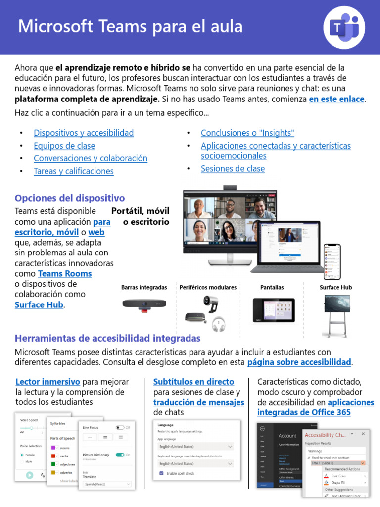 Microsoft Teams para El Aula | PDF | Chat en linea | Software