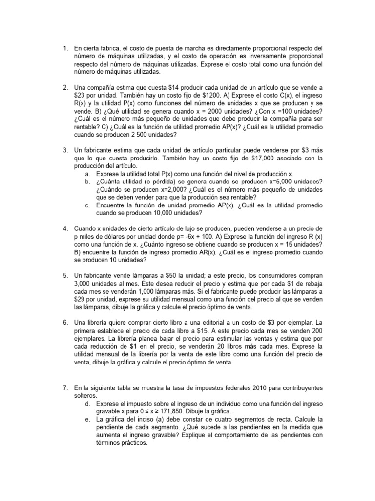 Algebra Aplicada 3 | PDF | Economias