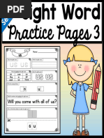 Long Vowel Sentences | PDF | Phonics