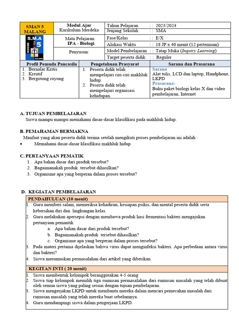 Modul Kehati Print | PDF