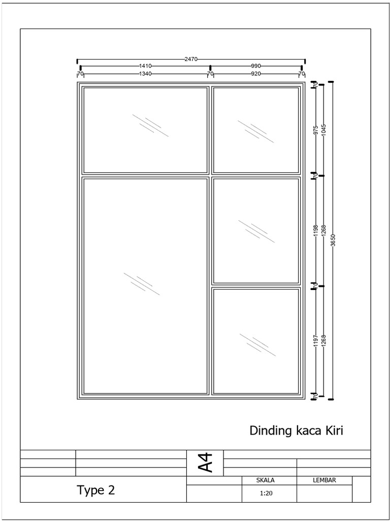 Dinding Kaca | PDF