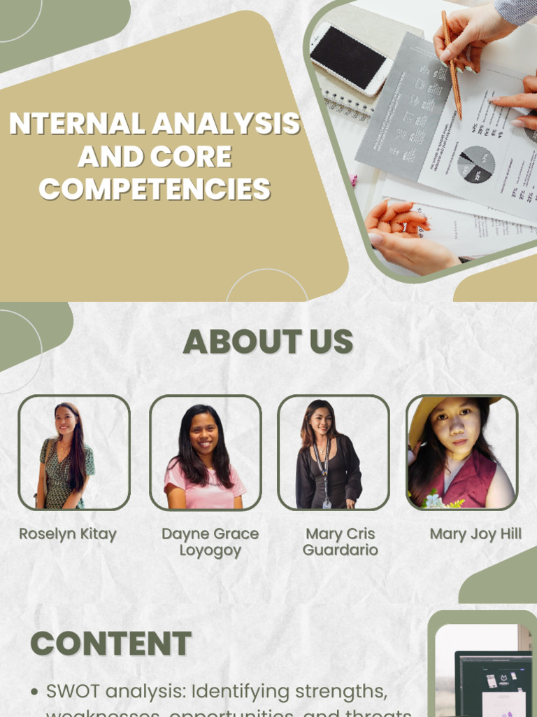 Internal Analysis and Core Competencies | PDF | Competitive Advantage | Business
