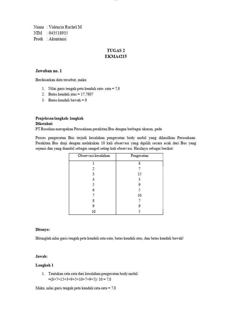 Tugas 2 - Ekma4215 - 043518935 | PDF | Metode & Bahan Ajar | Teknologi & Rekayasa