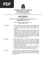 Contoh SK Pengurus Masjid Jami - Musholla Desa | PDF | Seni