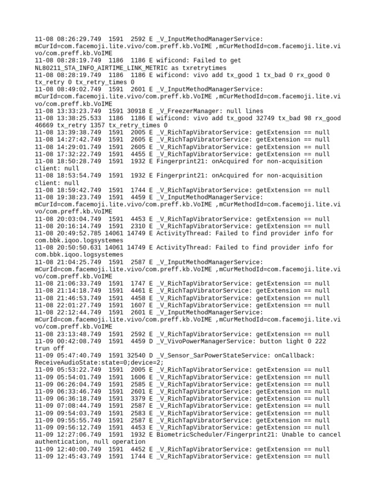 Log | PDF | Information Technology | Software Engineering