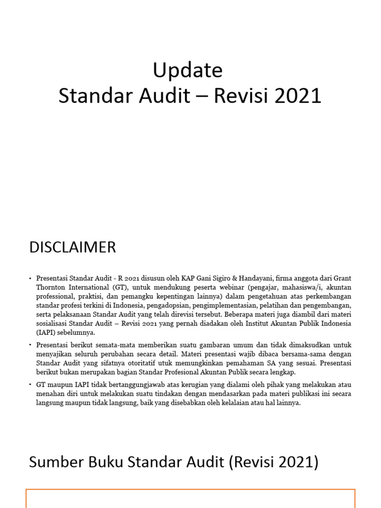 Materi Update Spap | PDF | Pengelolaan Keuangan & Uang | Teknologi & Rekayasa