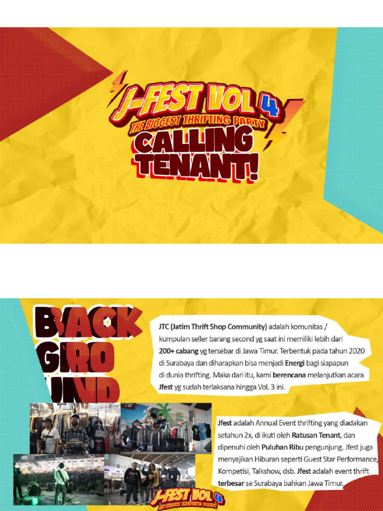 Proposal Calling Tenant | PDF