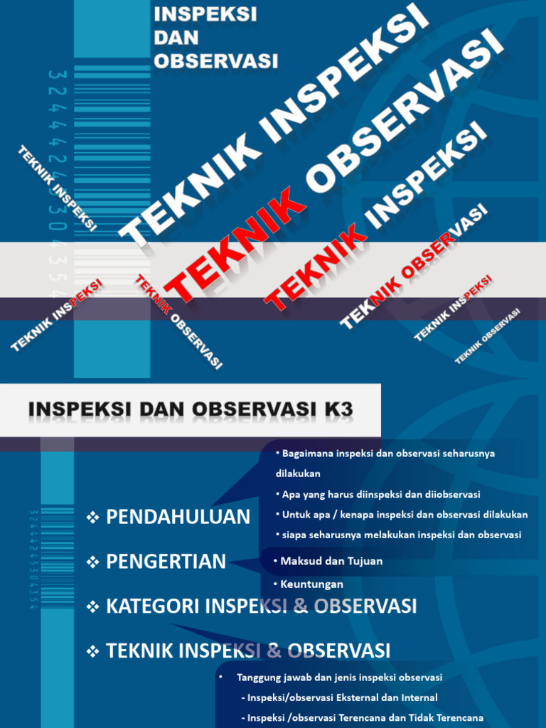 Inspeksi Observasi | PDF | Teknologi & Rekayasa