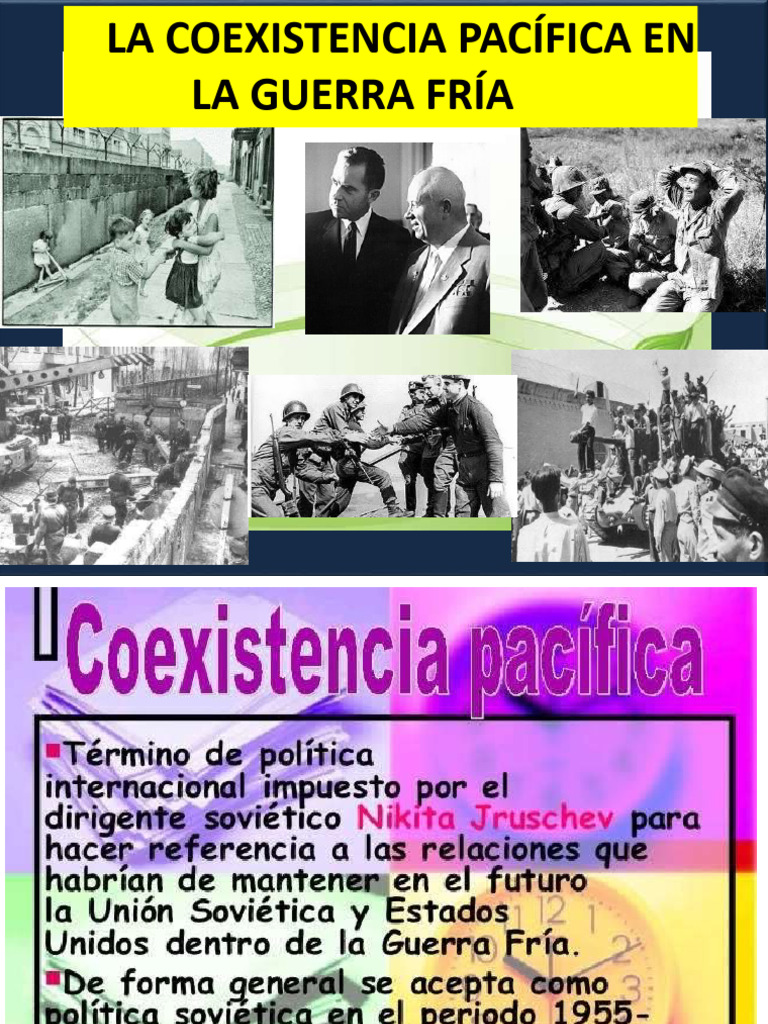 La Coexistencia Pacífica | PDF | Unión Soviética | Política mundial