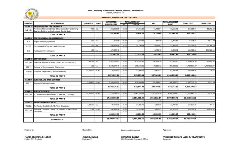 Sample Abc Document | Download Free PDF | Engineering | Road Infrastructure