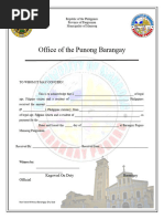 NEW SOCPEN APPLICATION FORM (2024) - For LGU Use | PDF | Government ...