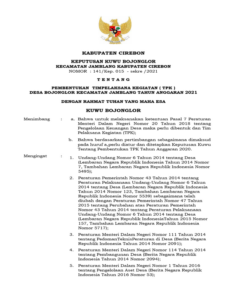 015 SK TPK 2021 | PDF