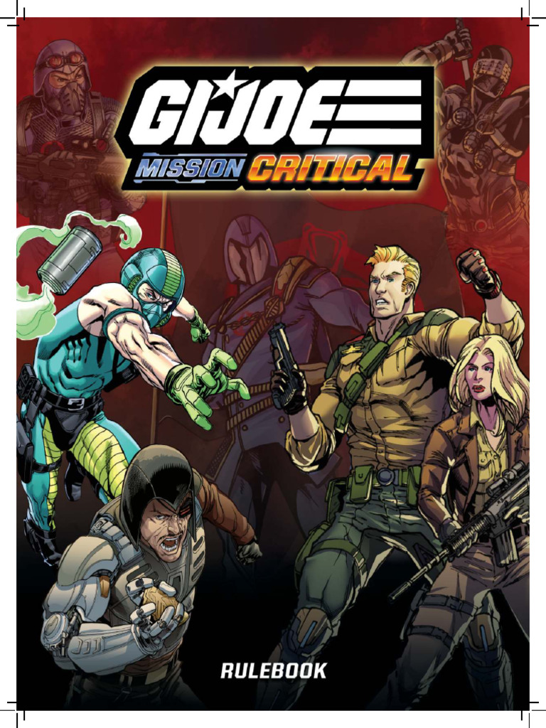 GIJ Mission Critical Core Rule Book Web | Download Free PDF | G.I. Joe