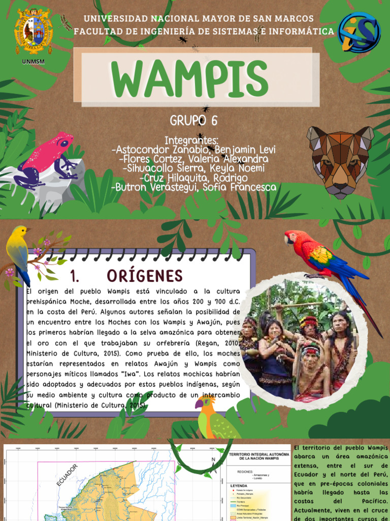 Orígenes y Cultura del Pueblo Wampis | PDF | Patrimonio cultural | Bailes