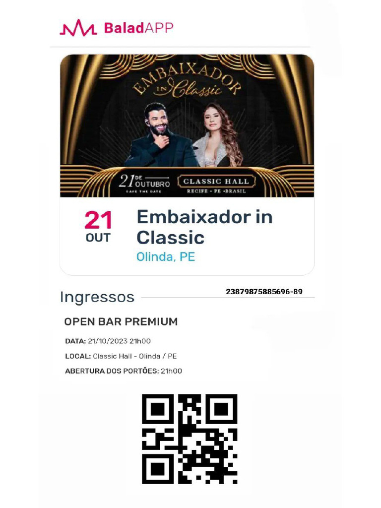 Balada App Ingresso PDF | PDF