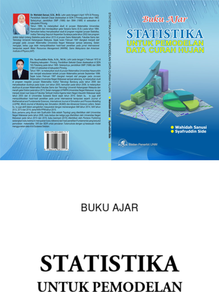 Buku Ajar - Statistika Untuk Pemodelan Data Curah Hujan | PDF