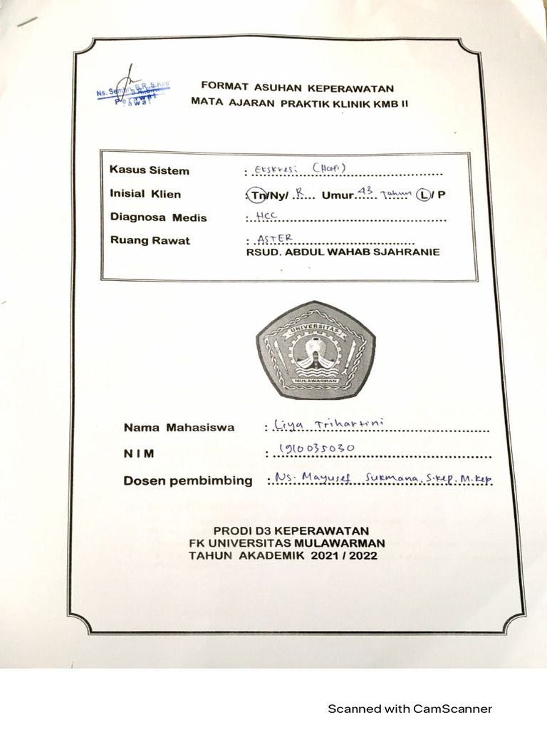 Askep Liya Trihartini Aster | PDF