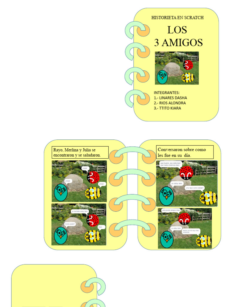 Historieta en Scratch | PDF | Historia