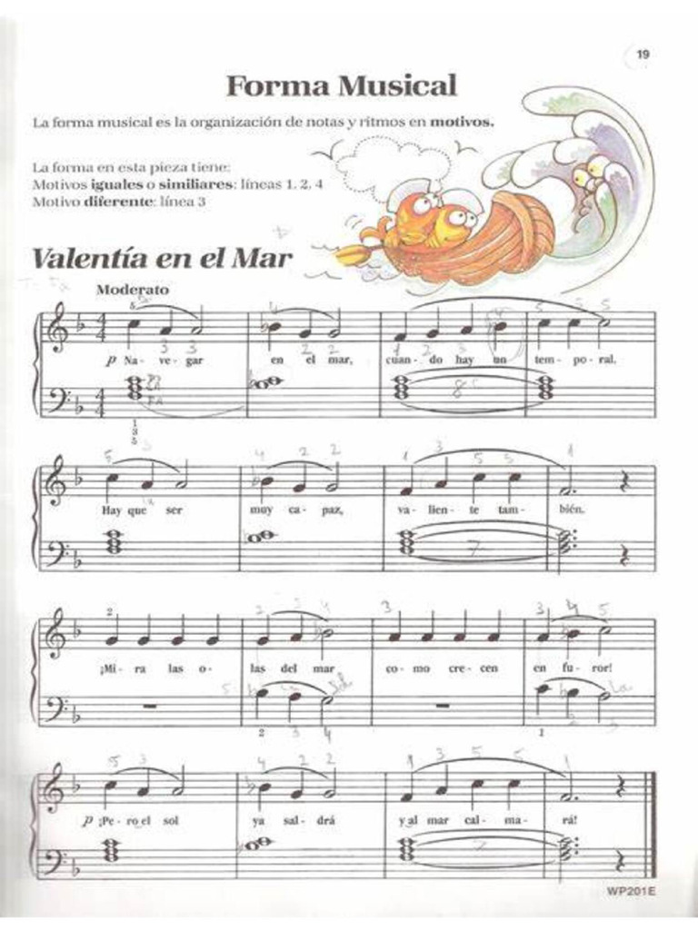 Ejercicio de Piano Principiantes | PDF