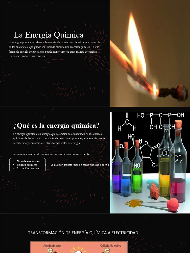 Energía Química: Definición y Aplicaciones | PDF | Contaminación | Química