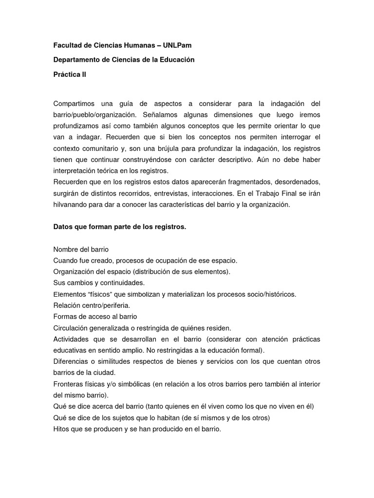 Para Comenzar A Problematizar El Espacio Social | PDF