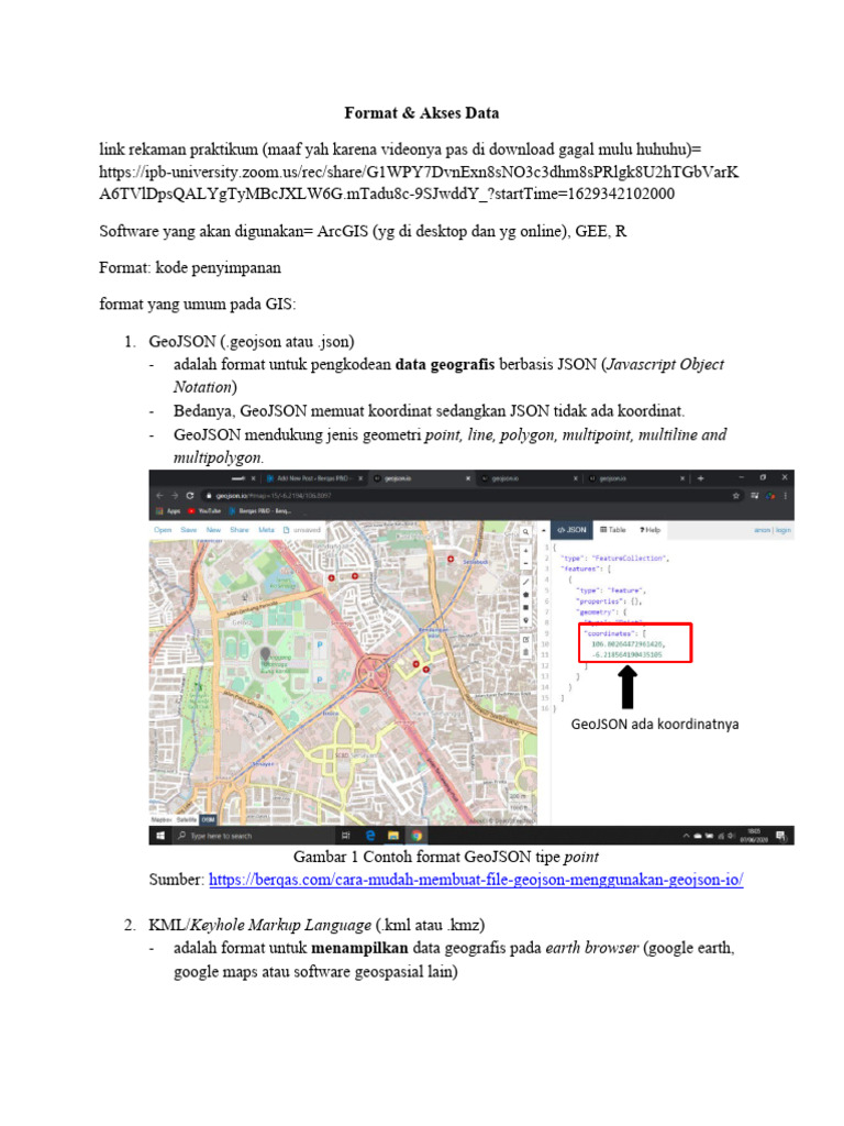 Format Data GIS: GeoJSON, KML, SHP, GeoTIF | PDF
