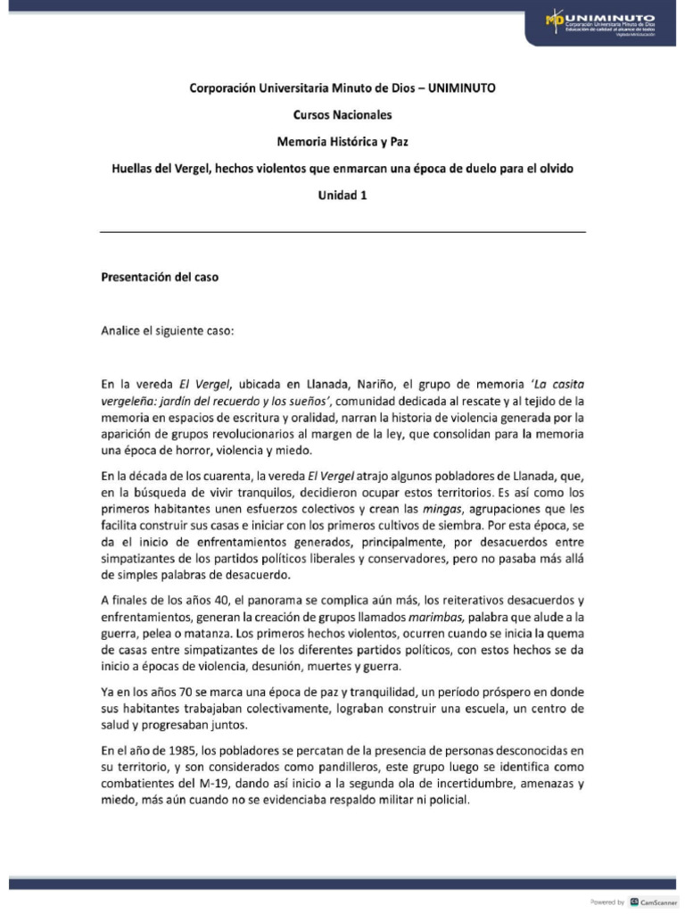 U1 Estudio de Caso | PDF