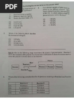 CAPE Chemistry Unit 1 Past Papers | PDF