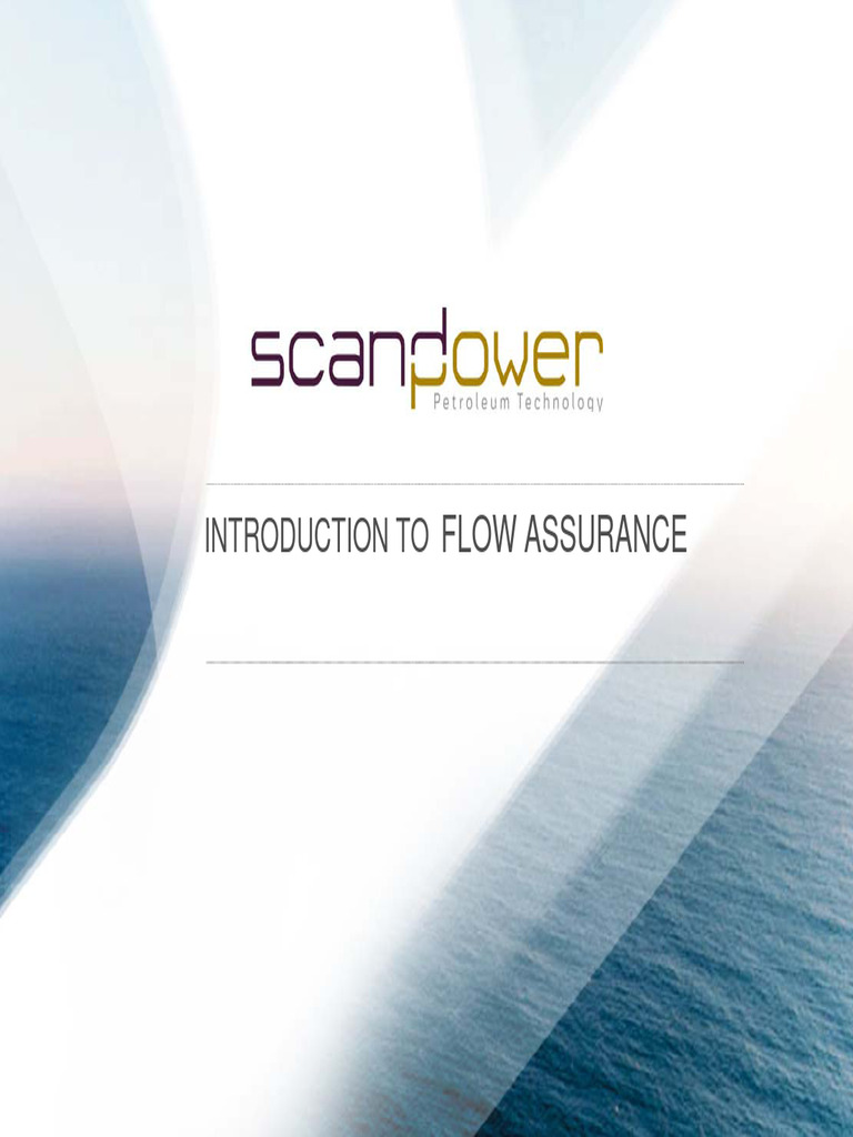 Flow Assurance in Oil and Gas Production | PDF | Chemistry | Mechanical ...