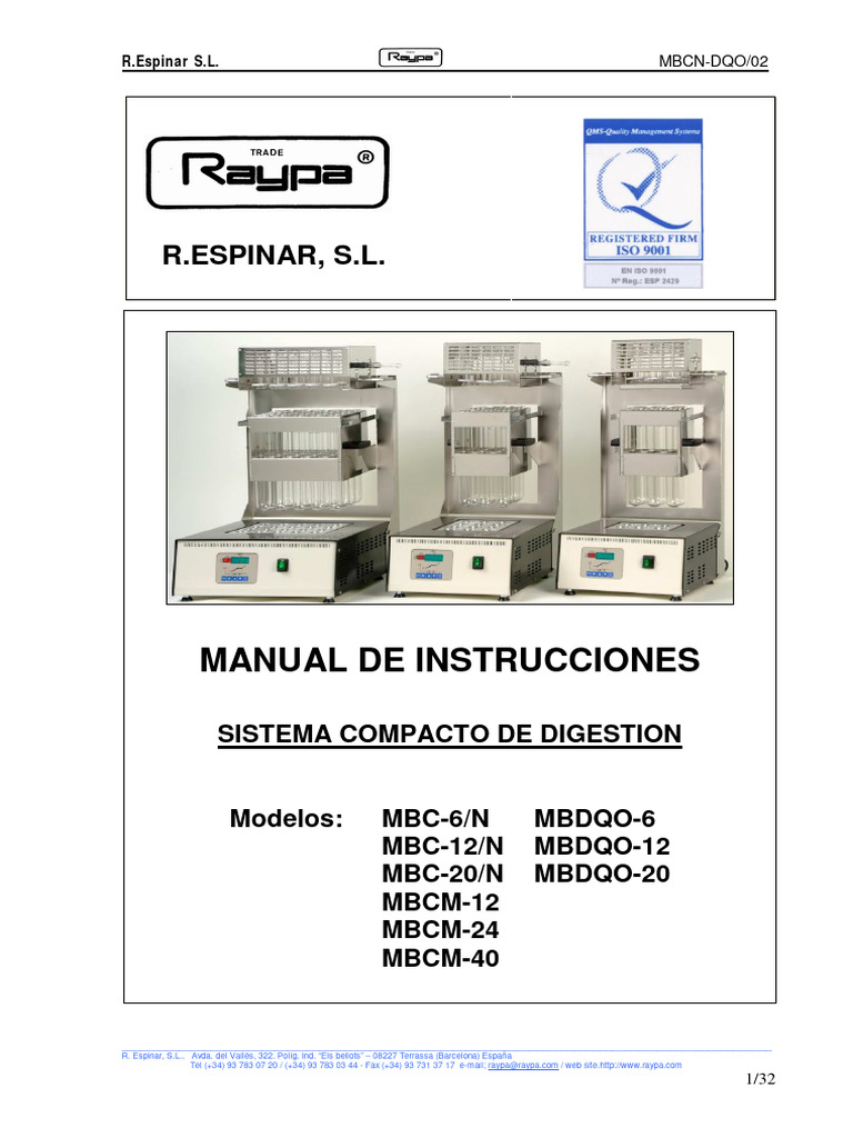 Mbcn-Dqo R2 | PDF | Aislamiento térmico | Tornillo