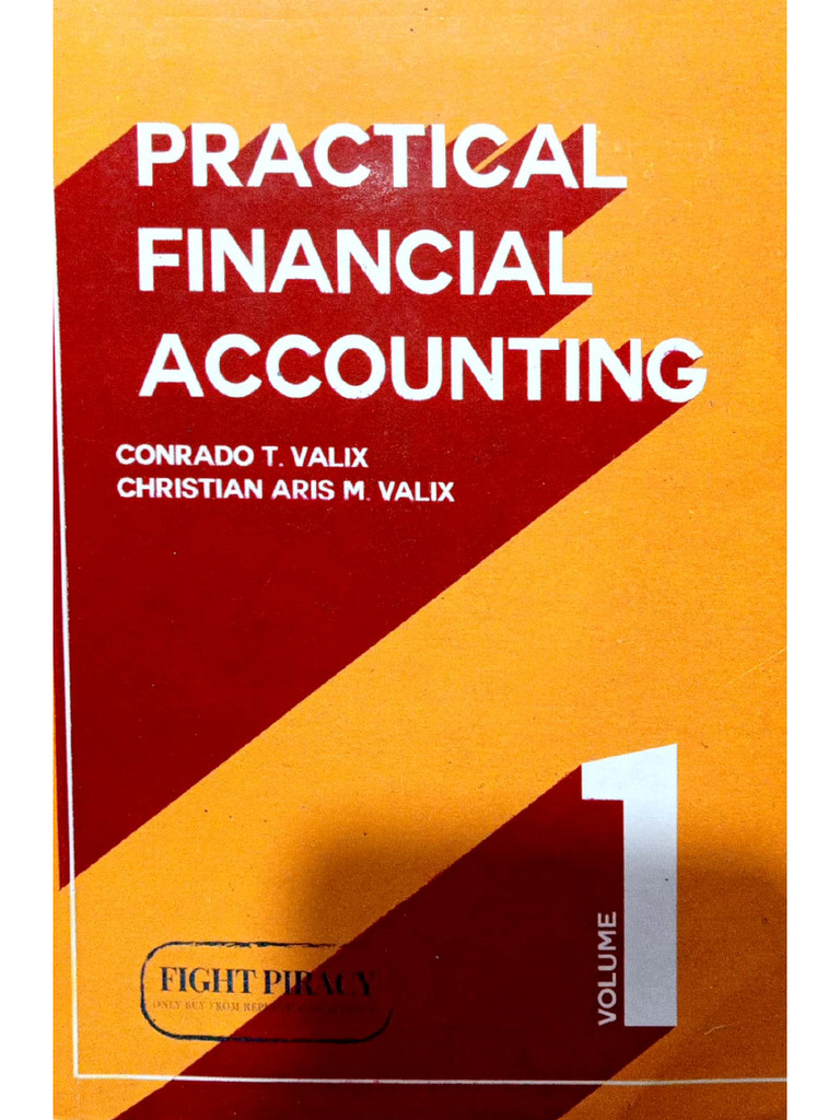 (Valix) 2021 Practical Financial Accounting 1 | PDF