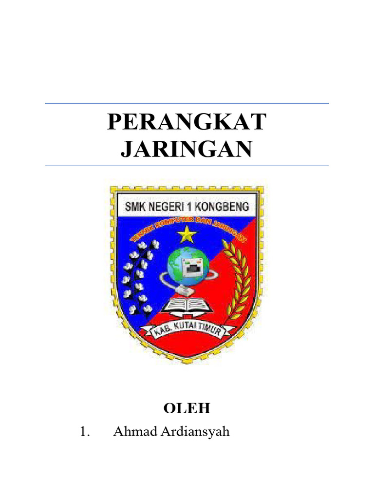 Macam-Macam Perangkat Jaringan | PDF