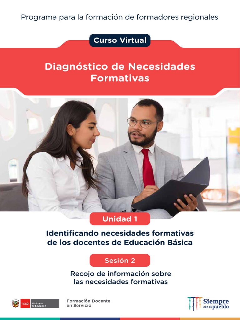 Fasciculo U1 S2 Diagnostico de Necesidades Formativas | PDF | Metodología de encuesta | Observación