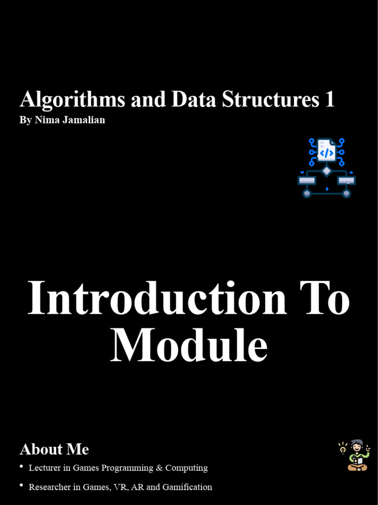 Algorithms 1 Introduction To Module Pdf Computer Science Mathematical Logic