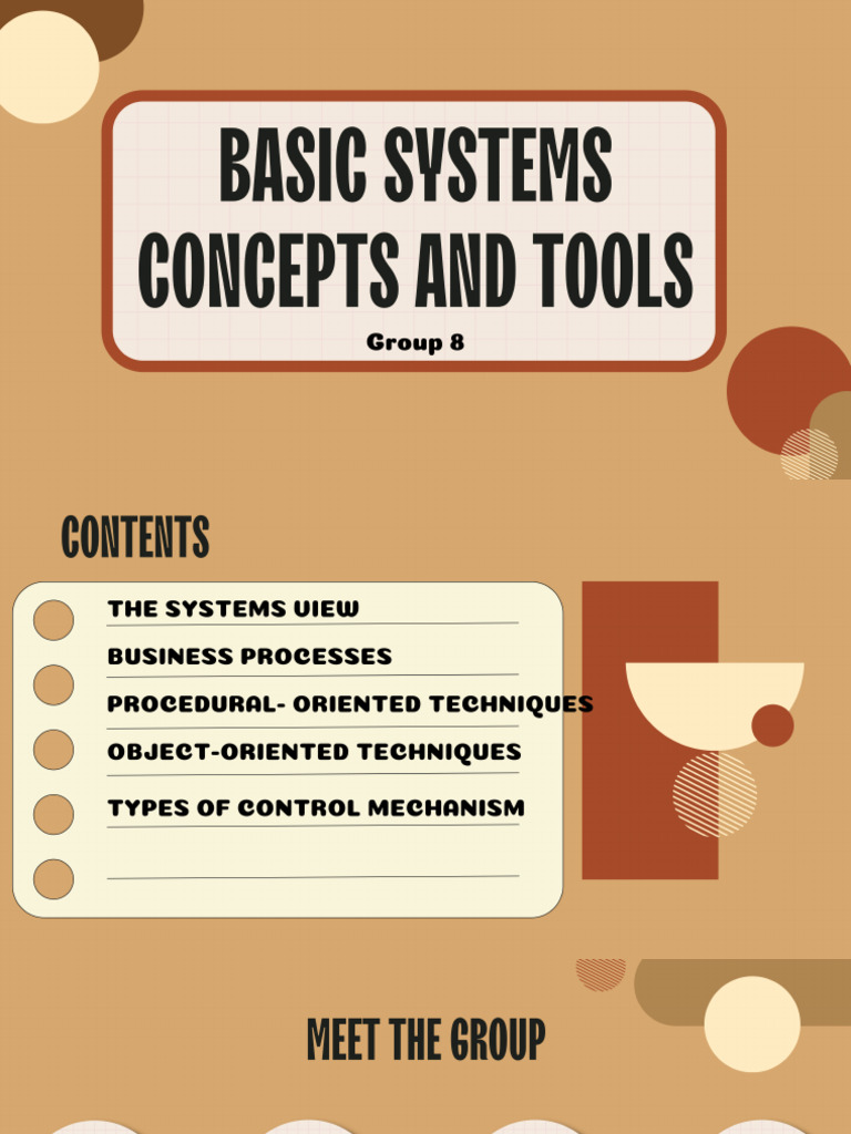 Chapter 8 Basic Systems Concepts and Tools | PDF