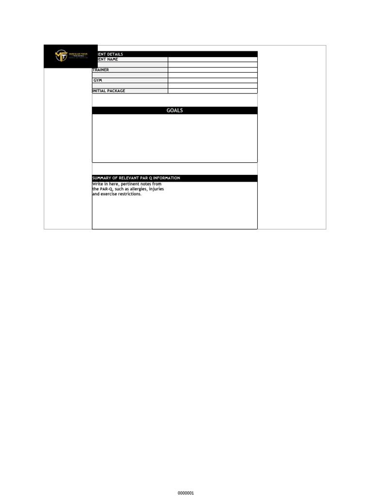 MFT Programme Template-2 | PDF | Anatomical Terms Of Motion | Limbs ...
