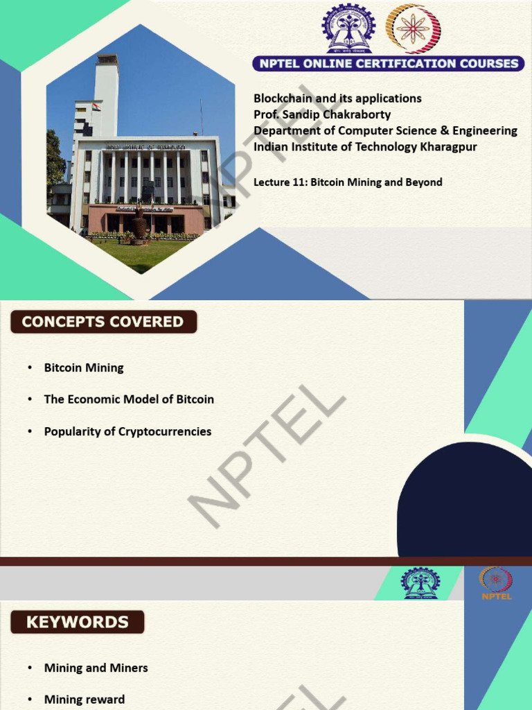 Week 3 Lec Material Watermark | PDF | Cryptocurrency | Bitcoin Week 3 Lec Material Watermark | PDF | Cryptocurrency | Bitcoin