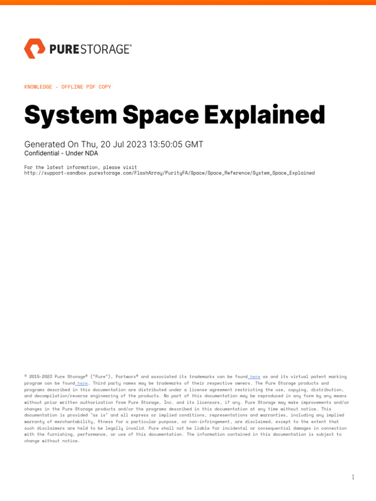 System Space Explained | PDF | Solid State Drive | Computing